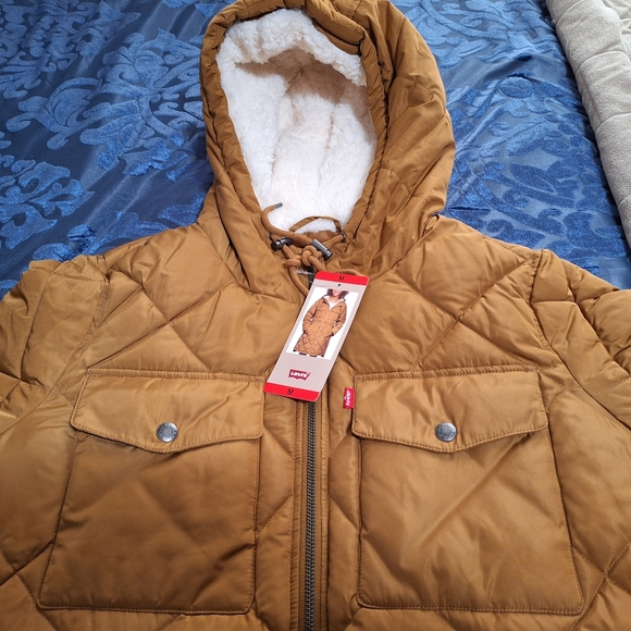 Levi's | Jackets & Coats | New Nwt Levis Womens Soft Sherpa Lined ...